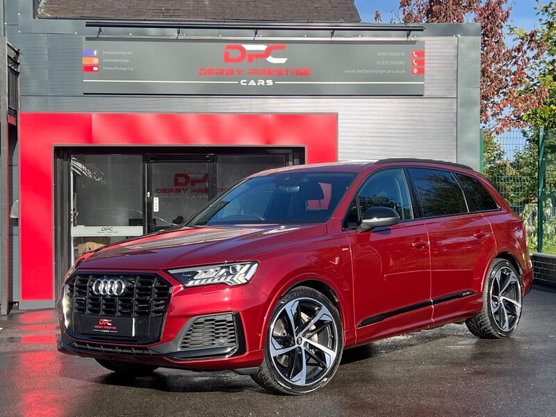 Used AUDI Q7 2020 Red in Derby, Derbyshire | Derby Prestige Cars